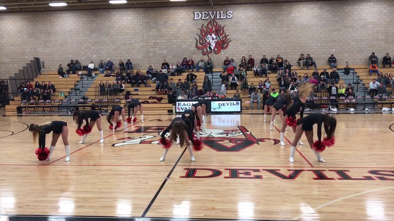 Eagle Valley High School Devil Dancers 1/20/17 - YouTube