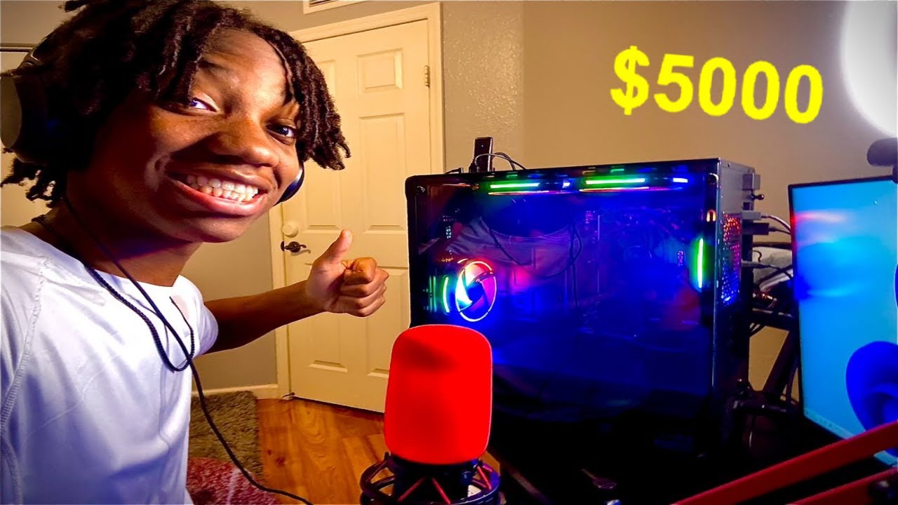 I FINALLY HAVE MY FIRST GAMING PC! - YouTube