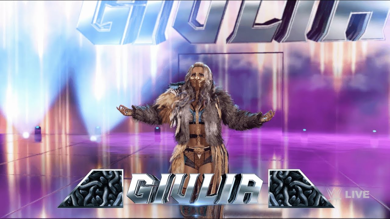 GIULIA - WWE 2K25 NEW WAVE DLC ENTRANCE - YouTube