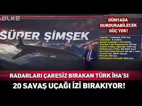 Düşmanı Çaresiz Bırakan Türk İHA'sı! 20 Savaş Uçağı İzi Bırakıyor!