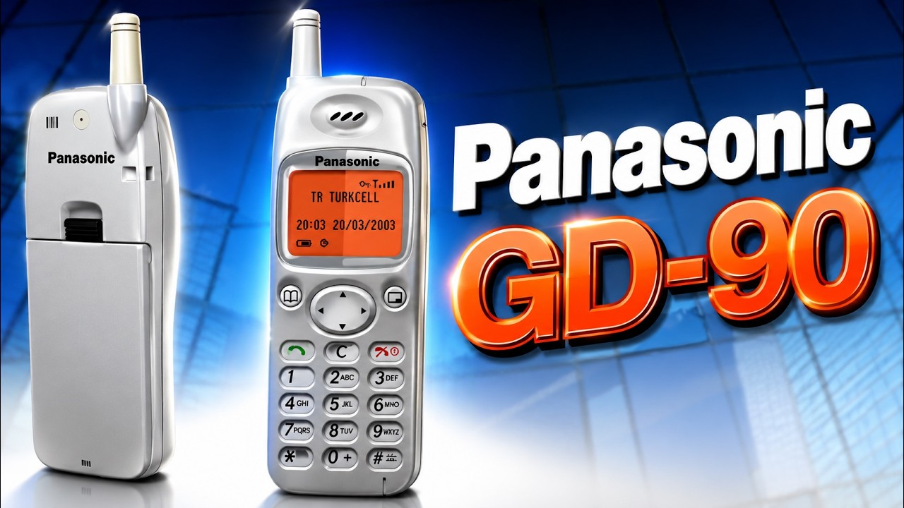 Panasonic GD90 — The Sleek Phone Everyone Wanted - YouTube