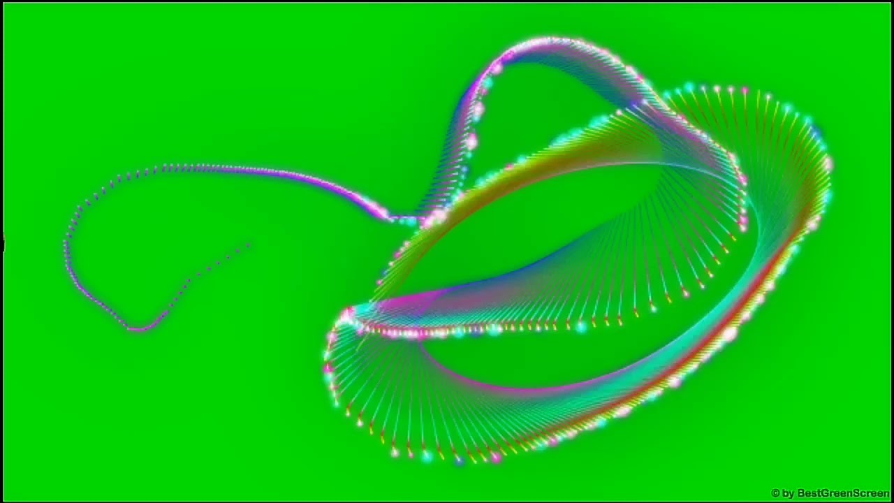 color wave effect HD green screen video 2020 - YouTube