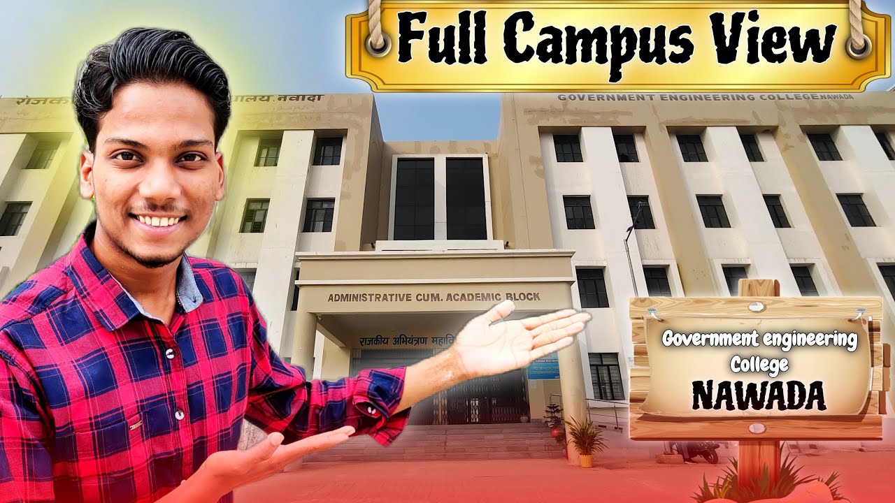 Full Campus View Of Our College 🥰 | GEC Nawada | Cinematic Video - YouTube