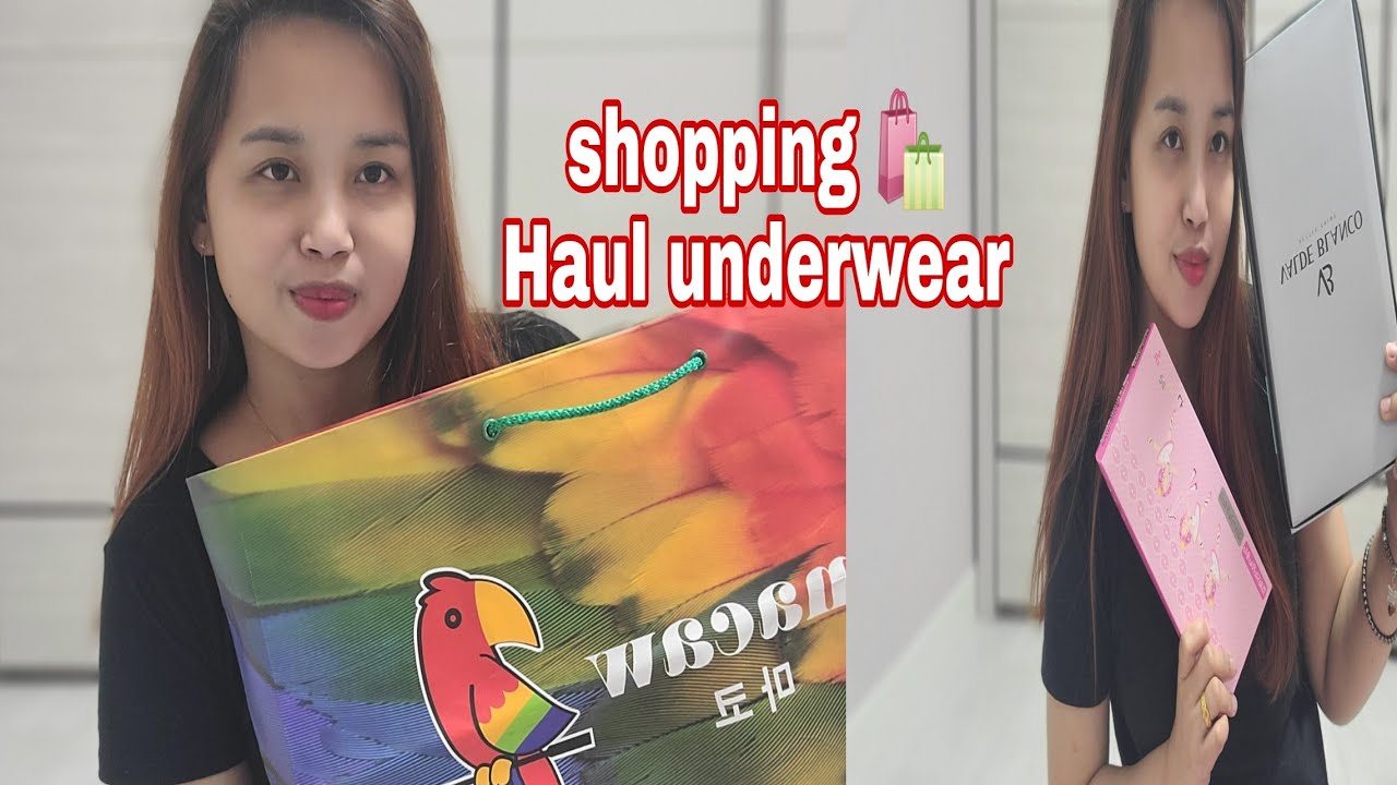Korea vlog | shopping +korean underwear haul | pinay mom in korea /yisong choi vlogs - YouTube