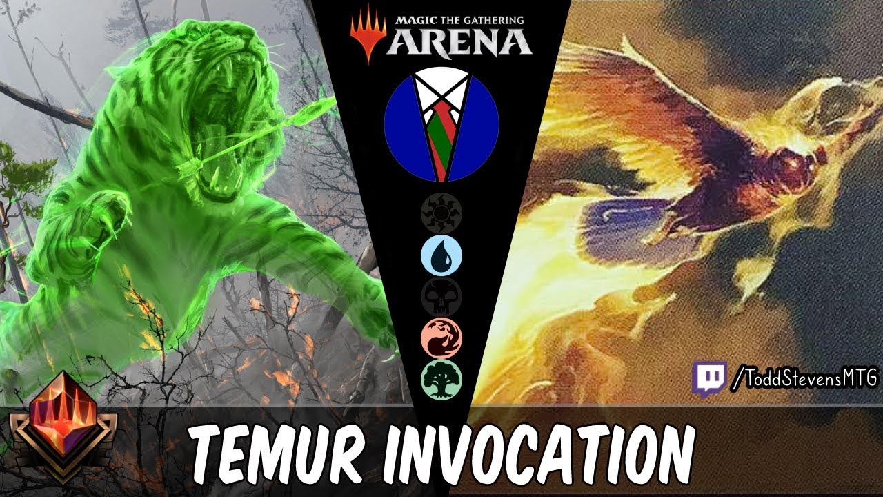 Temur Invocation: Getting free spells with Sunbird's Invocation - YouTube