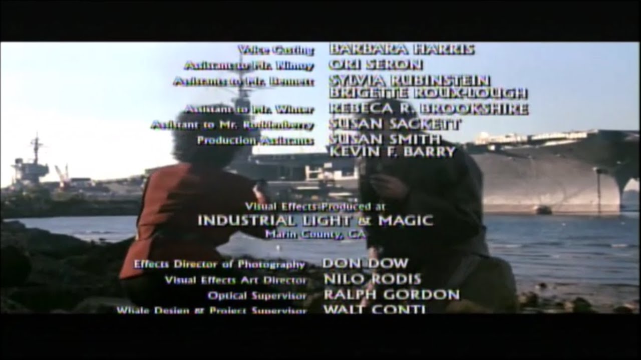 Star Trek 4: The Voyage Home (1986) End Credits (BBC America 2024 ...