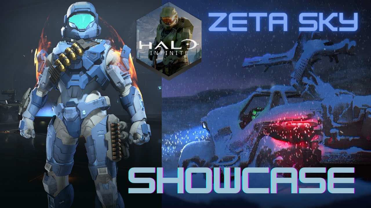 Halo infinite Zeta Sky Coating - YouTube