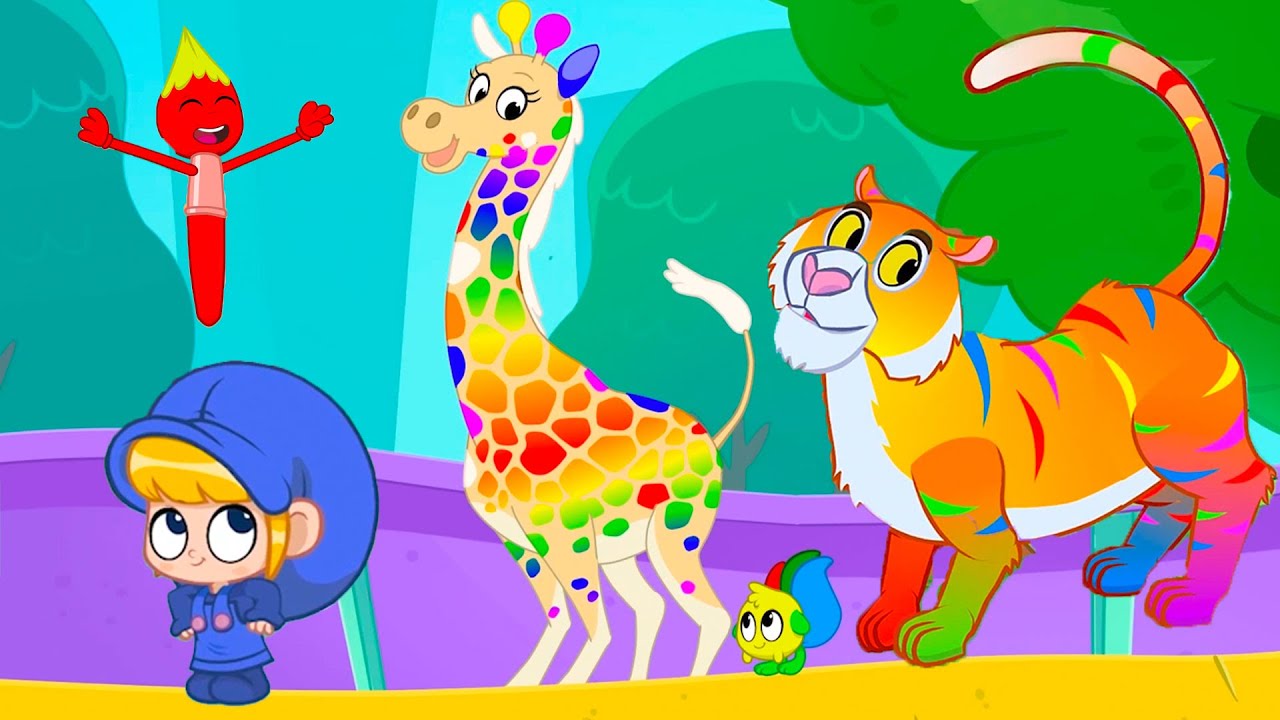 Morphle The Magic Paintbrush | Learn Colors | Kids Cartoons |Mila and ...
