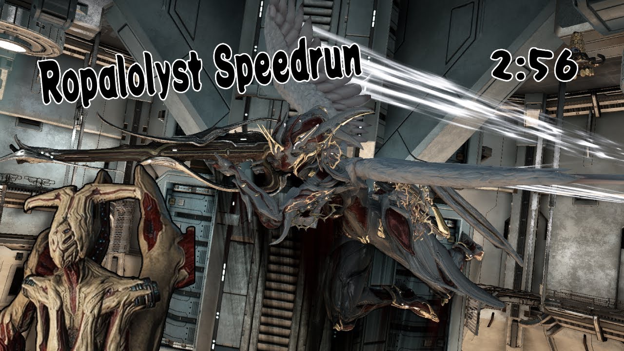 Ropalolyst Speedrun 2:56 - Warframe - YouTube