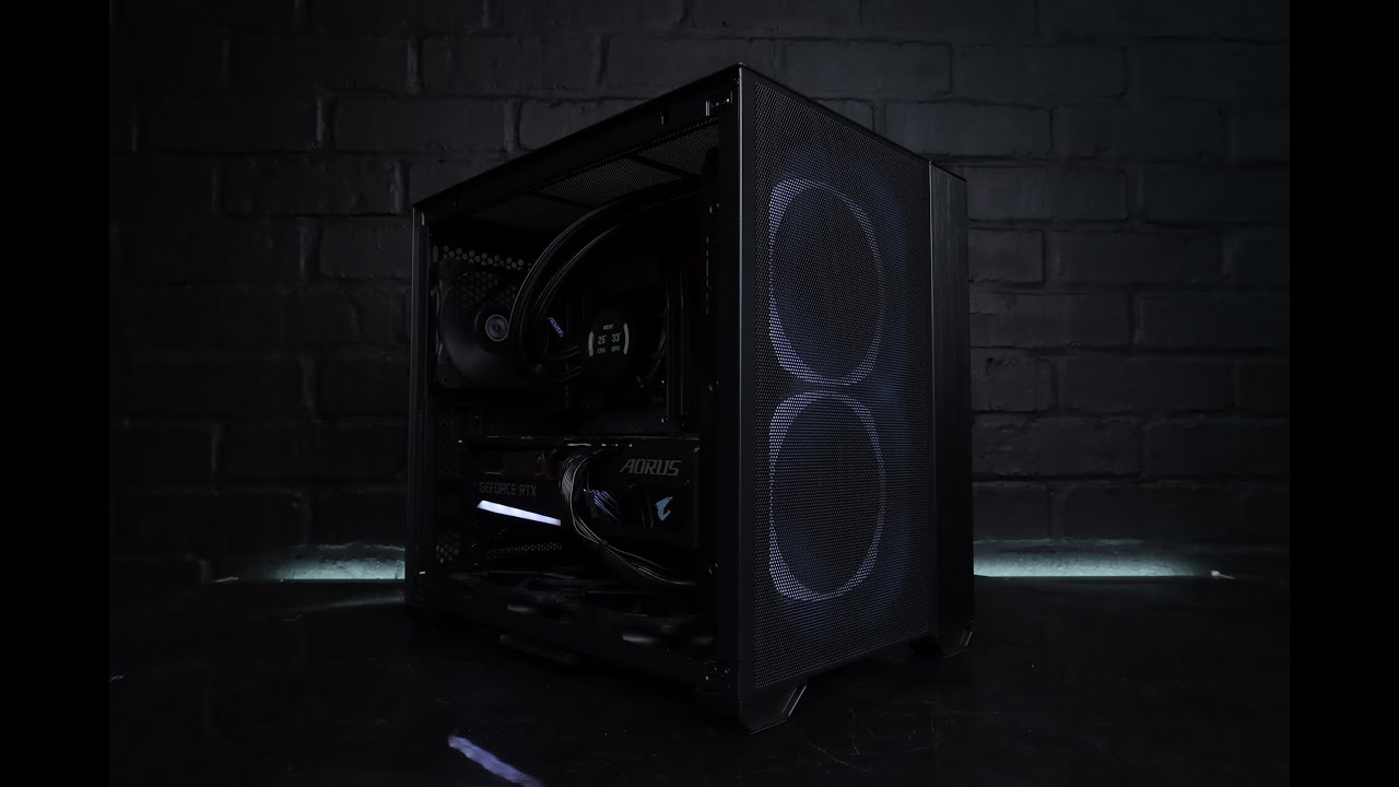 Lian Li O11 AIR Mini - PC Build - YouTube