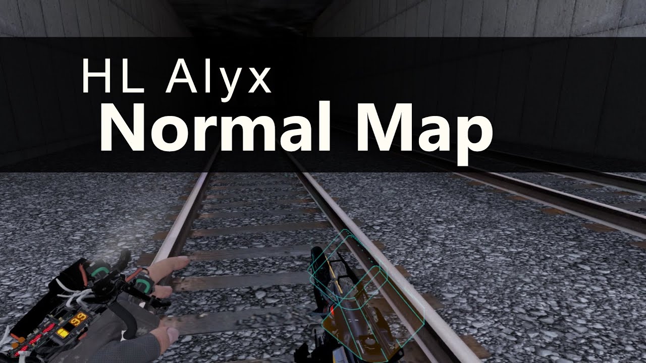 Normal Map - Half-Life Alyx Custom Map - VR - YouTube