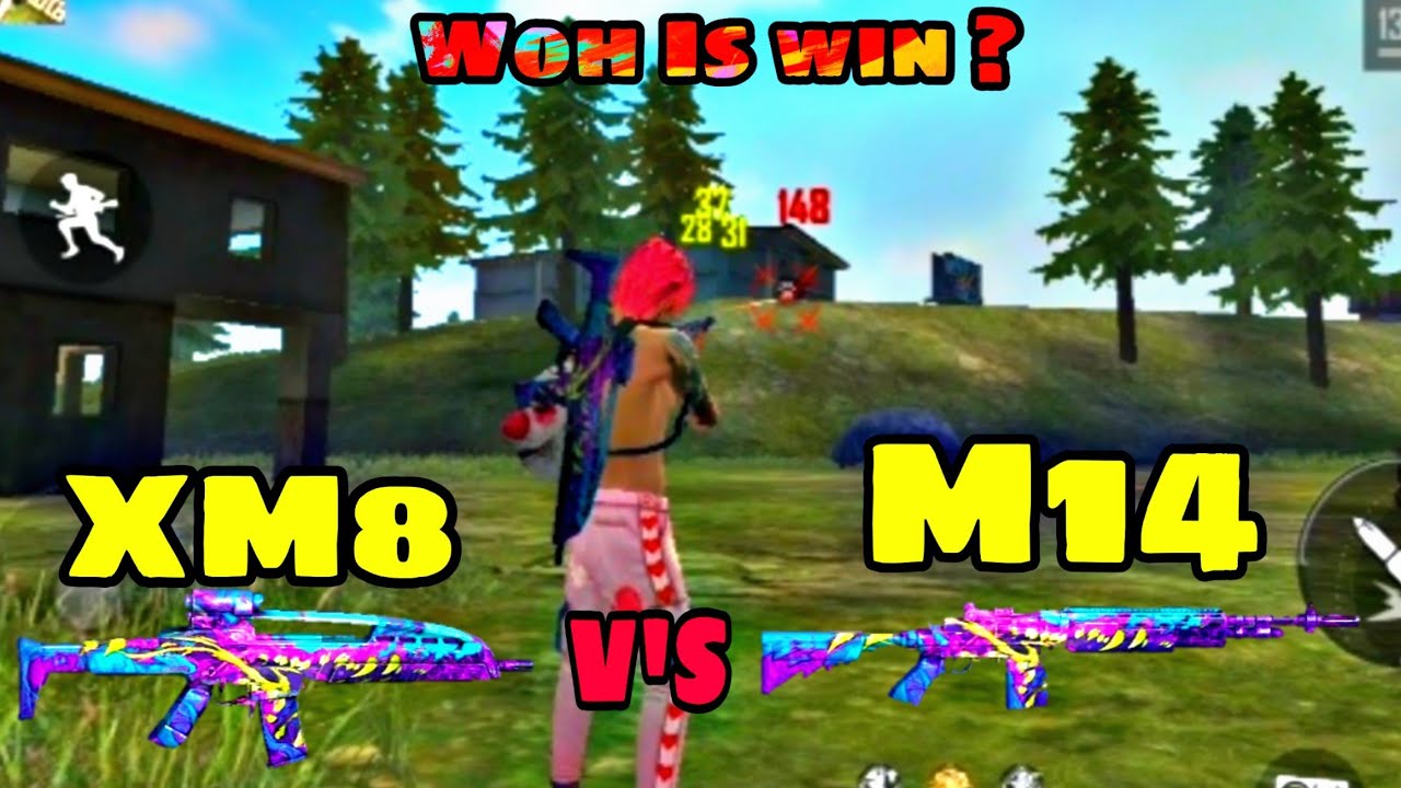 M14 V'S XM8 | Woh Is Win | Double Rate Of Fire | DJ SK Gaming - YouTube