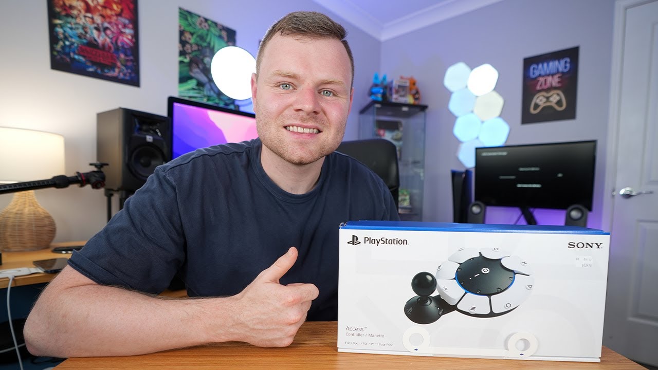PS5 Access Controller Unboxing & Gameplay Setup Guide - YouTube