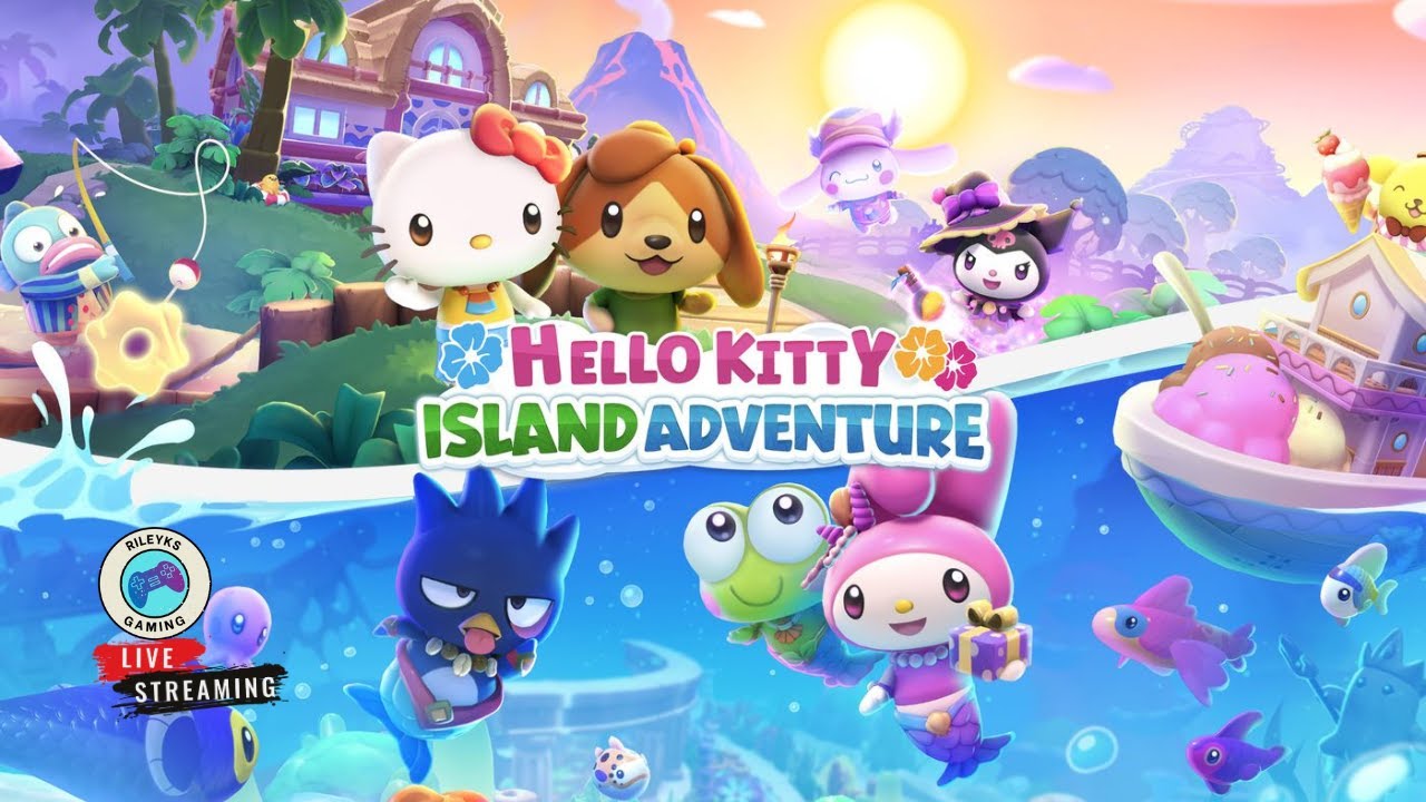 🔴 [LIVE] FIRST LOOK! Hello Kitty Island Adventure! - YouTube