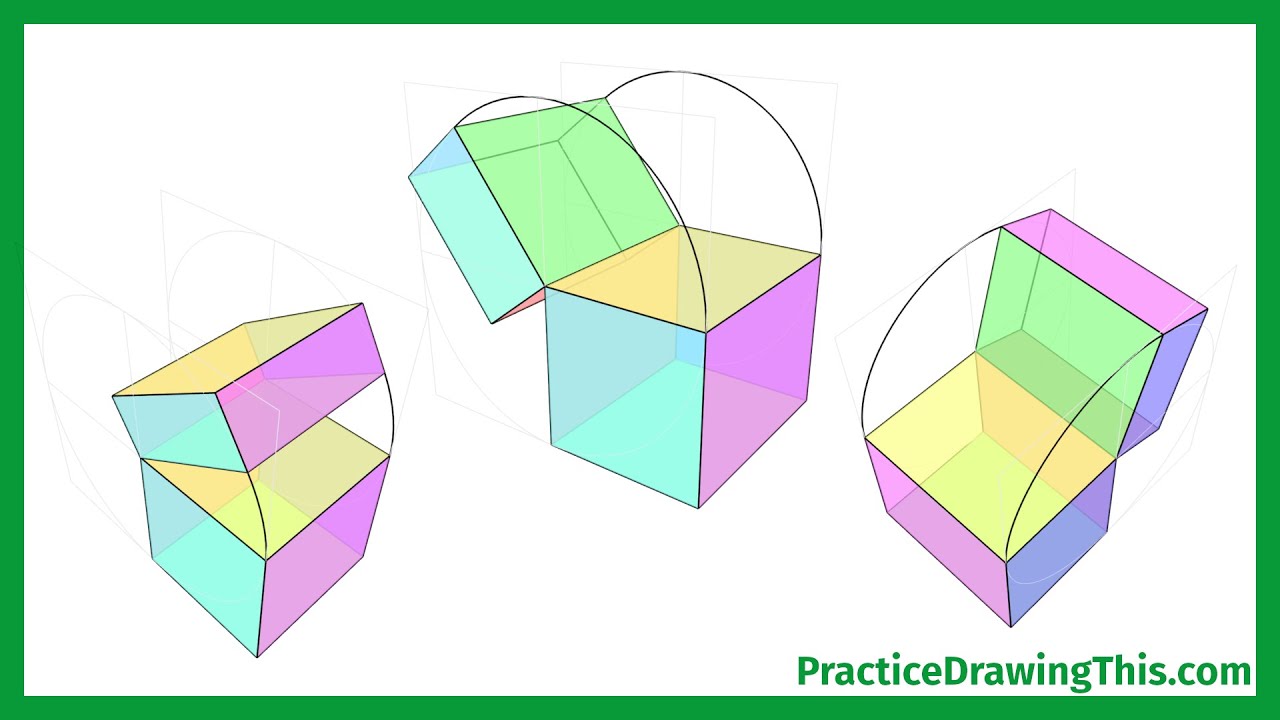 Practice Drawing Opened Chests - YouTube