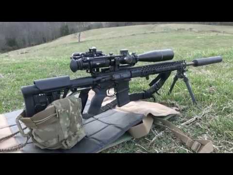 Custom 223 Rifle quick review with Hornady 75 gr TAP factory ammunition ...