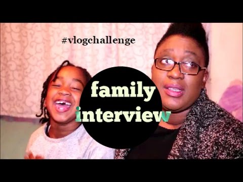 An interview between mum and daughter - YouTube