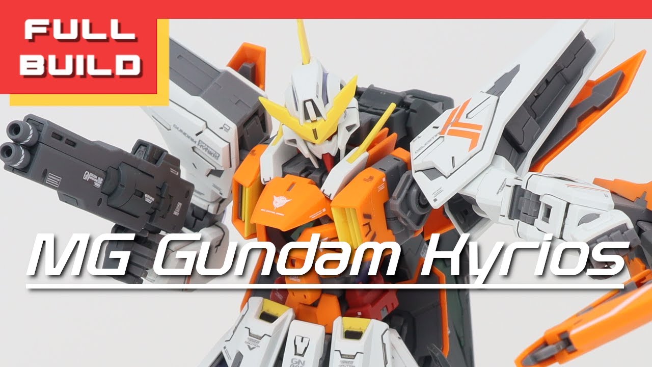 MG Gundam Kyrios | Time Lapsed FULL BUILD | Gunpla UNBOXING | - YouTube