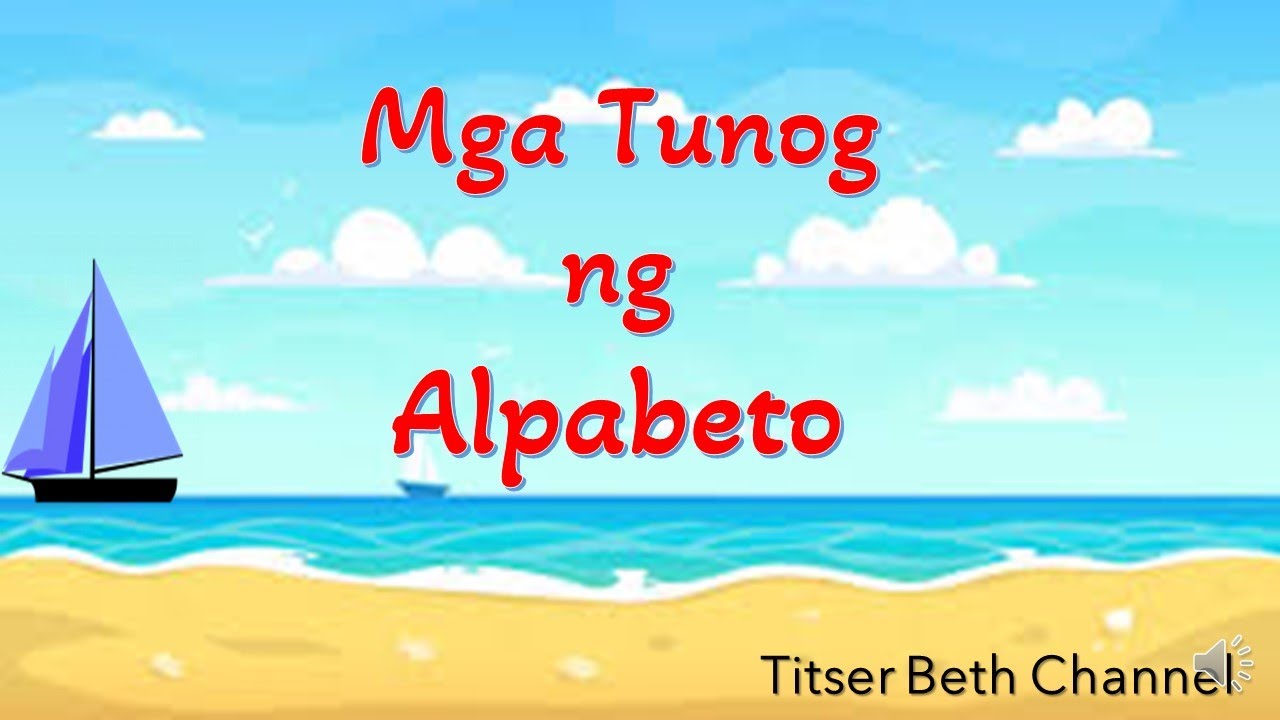 Mga tunog ng Alpabeto - YouTube