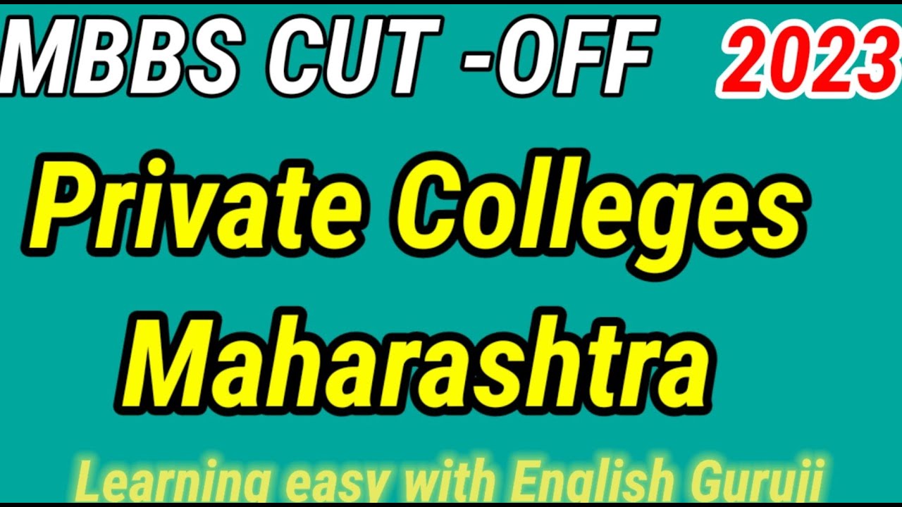 MBBS CUTOFF Maharashtra YouTube mbbs-cutoff-maharashtra-youtube