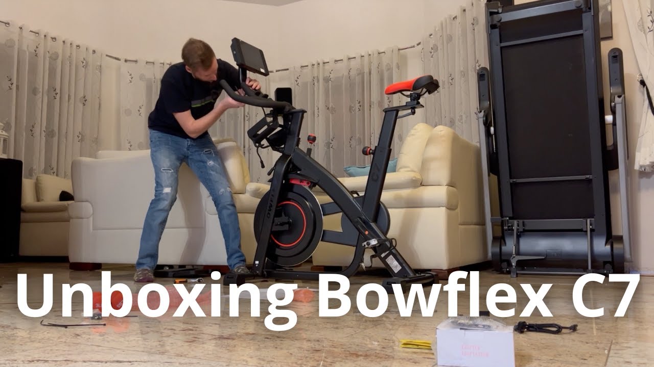 Rower stacjonarny spinningowy Bowflex C7 unboxing - YouTube