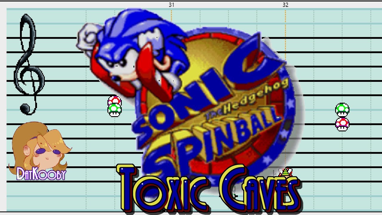 Toxic Caves - Sonic Spinball - Super Mario Paint - YouTube