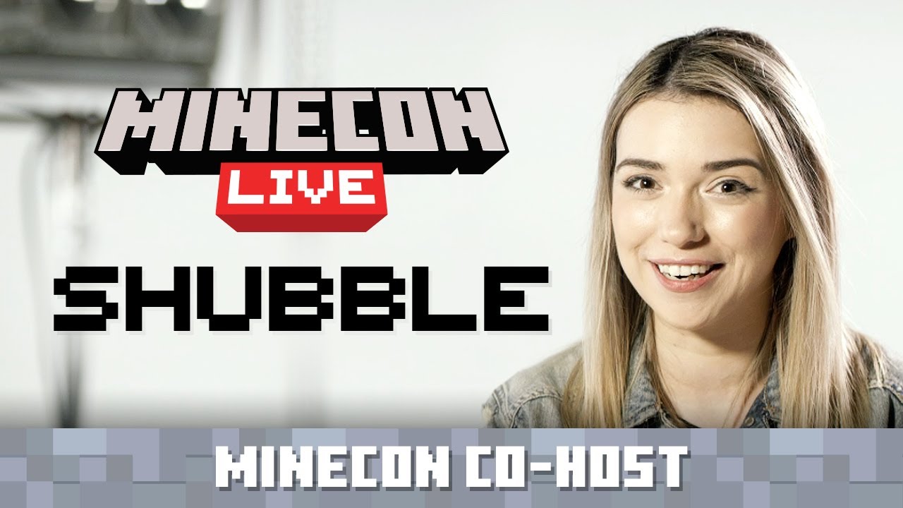 MINECON Live Co-Host Announce: Shubble - YouTube