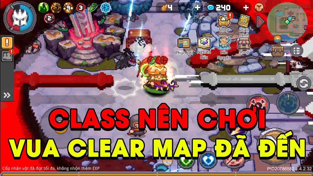 Class Nên Chơi : Kỵ Sỹ Hắc Ám Vua Clear Map | Soul Knight Prequel - YouTube