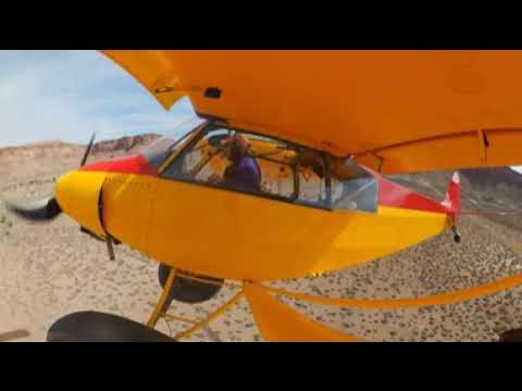 Super Cub departing Happy Canyon - YouTube