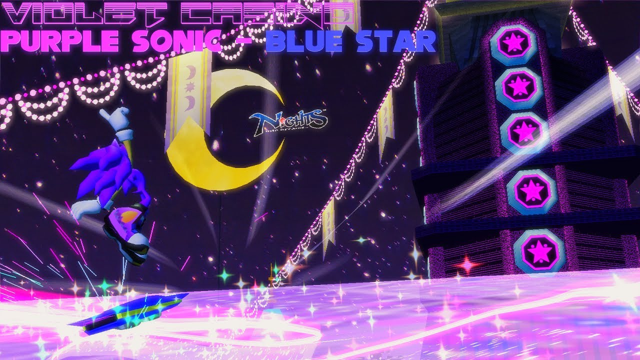 Sonic Riders DX v2.0.1 "Violet Casino" 3 Laps Sega Illusion (Purple ...