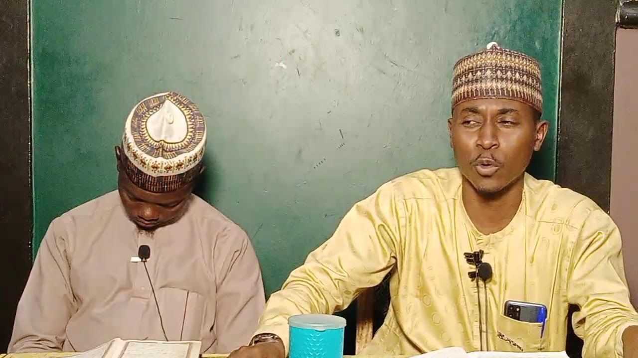 TAFSIRIN AL-QUR'ANI Ustaz Fa'izu Inuwa Tukur (Abu Fatima).Darasi Na ...