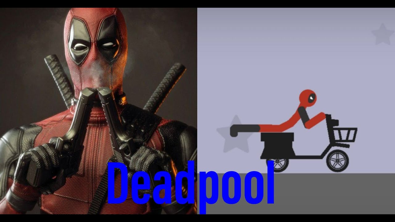 Best falls | Stickman Dismounting and Deadpool #5 - YouTube