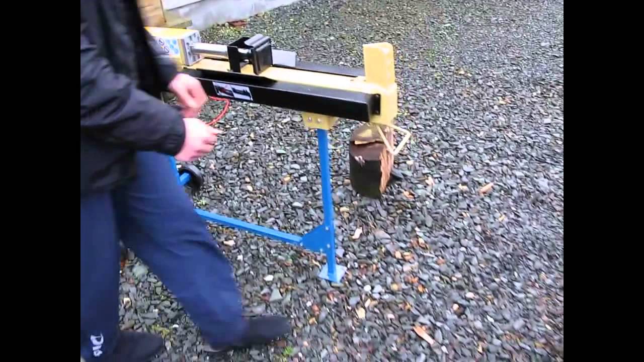 Видео обзор Дровокол SCHEPPACH OX T 500 - YouTube