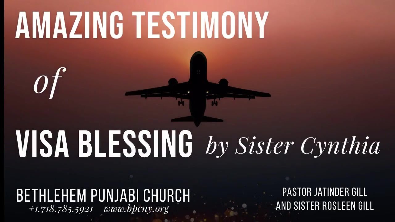 Amazing Testimony of Husband's Visa Blessing - YouTube