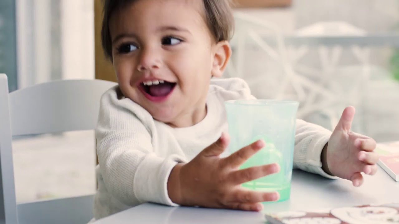 My First Open Cup™ 2 Cups in 1 Practice Cup w Spill Control Insert ...