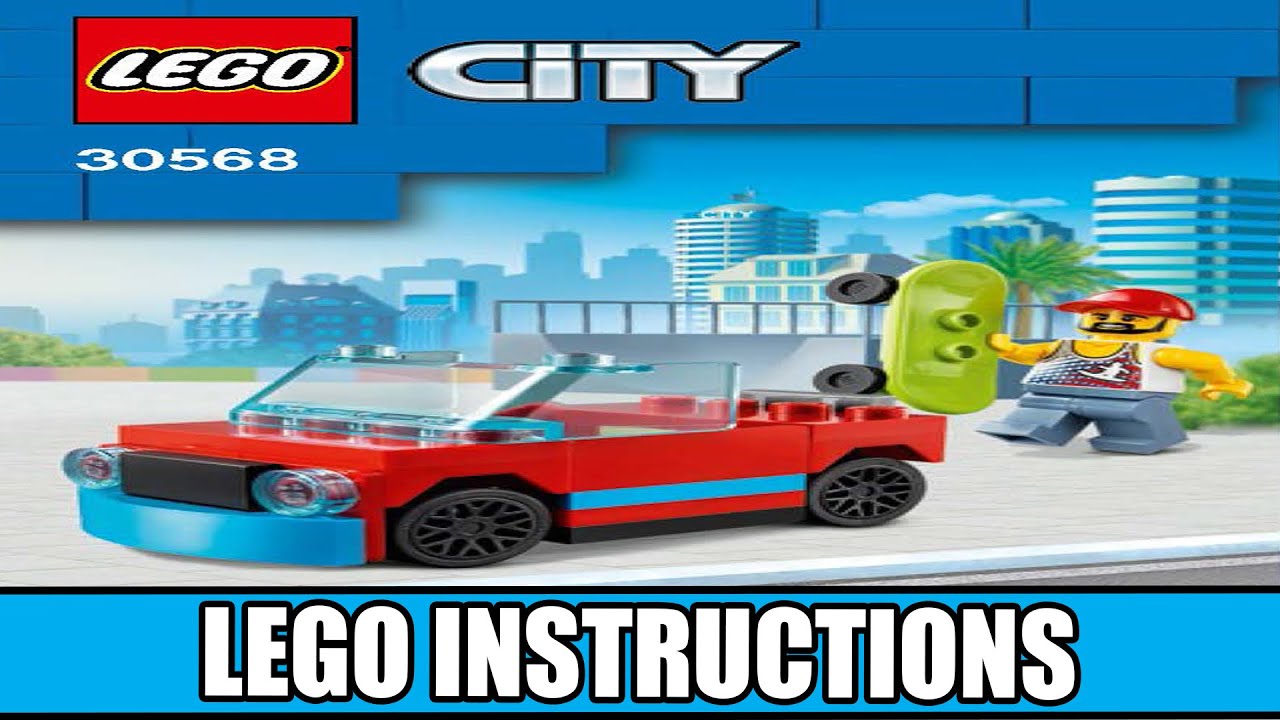 LEGO Instructions | LEGO City | 30568 | Skater - YouTube