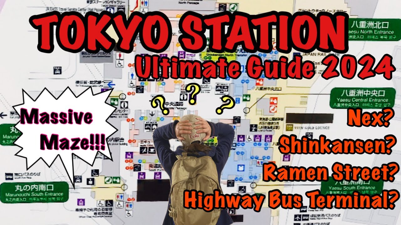 Ultimate Tokyo Station Guide by Local Japanese!! - YouTube
