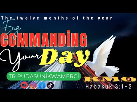 ENG COMMANDING YOUR DAY341: Blessed is your life our God has forgiven you (Monday 24th Feb 2024 ...