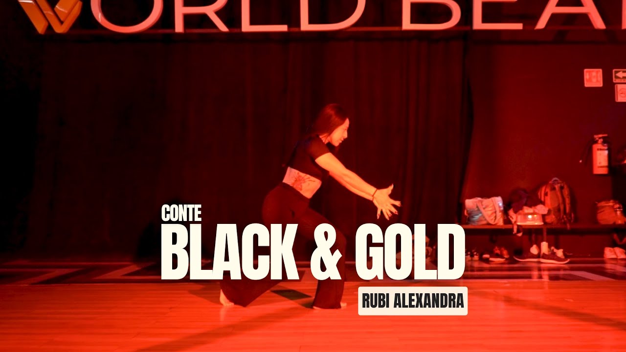 Black & Gold - Samsparro | Coreografía Rubi Alexandra #conte - YouTube