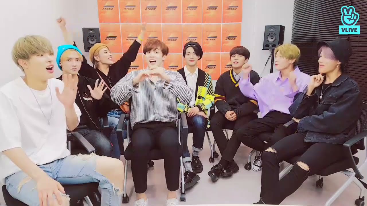 [ENG SUB] ATEEZ VLIVE 20181002 - 새싹 스포요정🌱 에이티즈와 함께 하는 채널 오픈 첫 방송! - YouTube