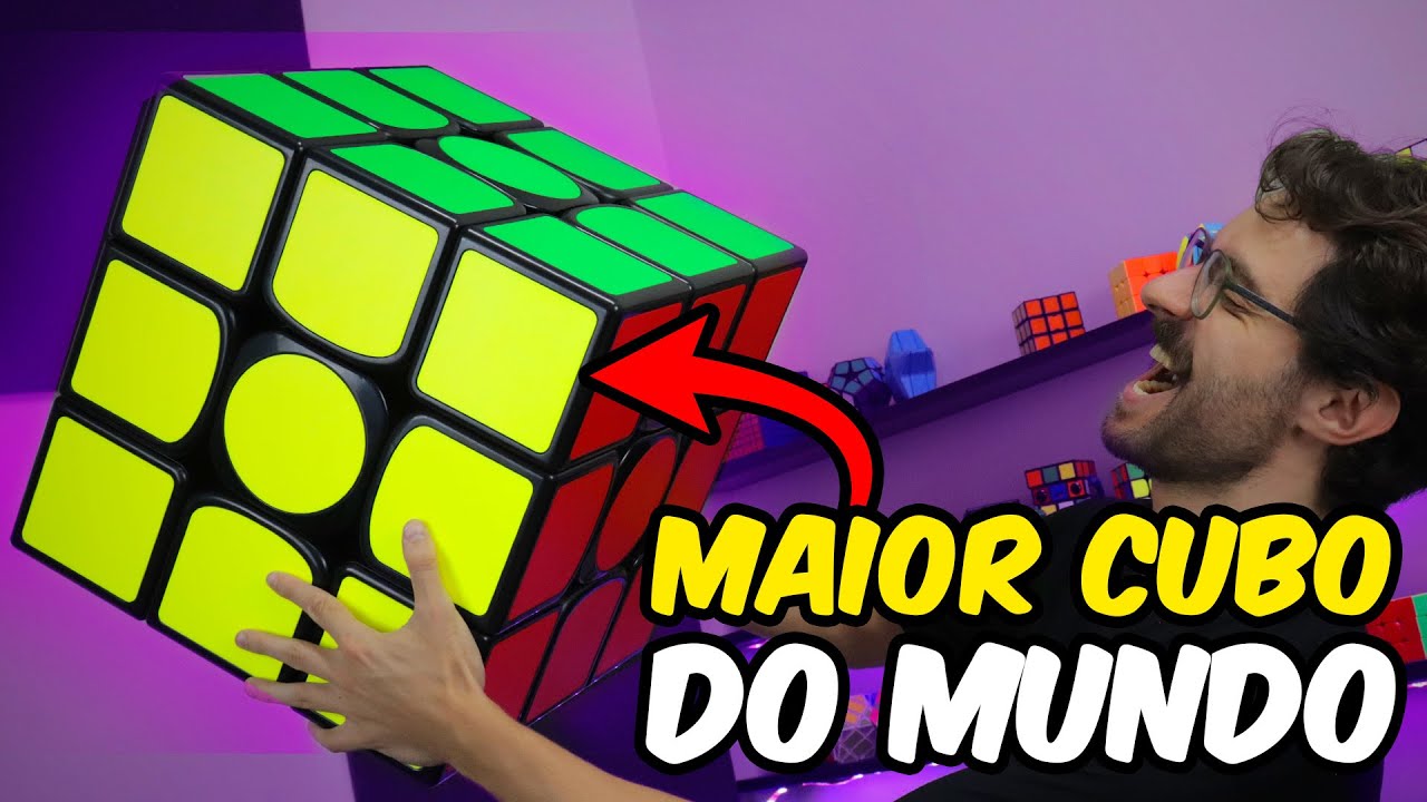 CUBO MÁGICO GIGANTE DE 18 CM E 38 CM - YouTube