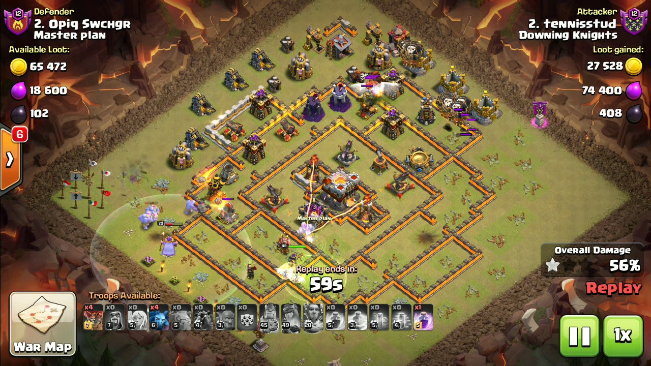 COC Best attack ever on TH11 - YouTube