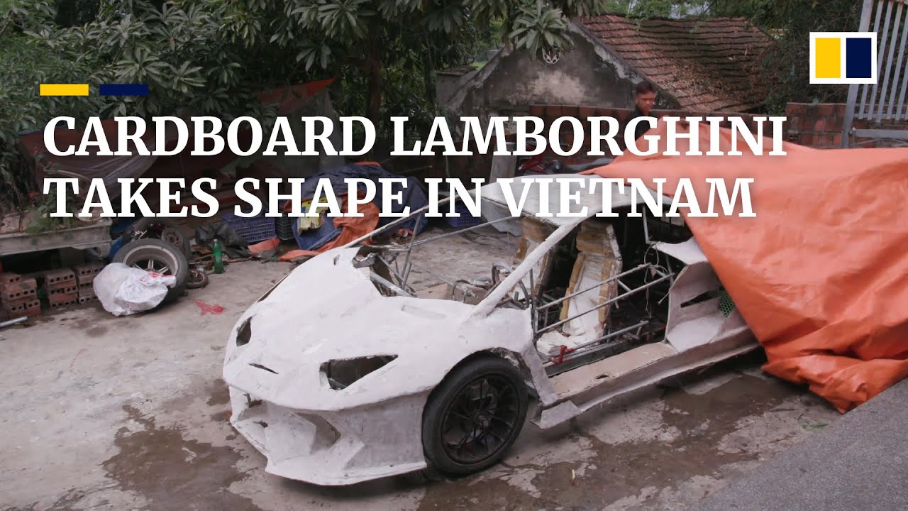 Vietnamese men make ‘drivable’ Lamborghini and Bugatti supercars out of ...