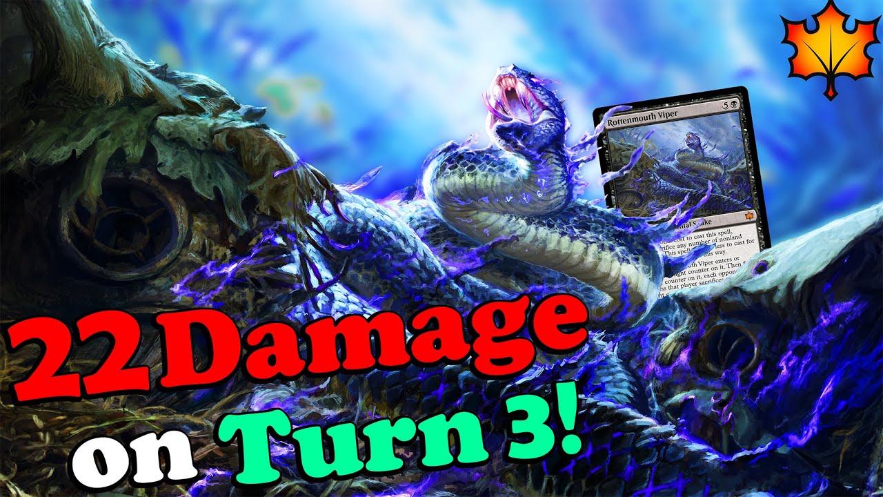 MTG Modern Rottenmouth Viper 🐍SACRIFICE🐍 Combo Deck! Bloomburrow 【BLB ...