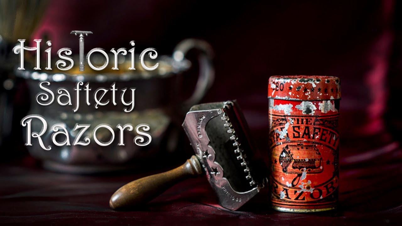 Very First Safety Razor Kampfe 1880 Before Gillette - YouTube