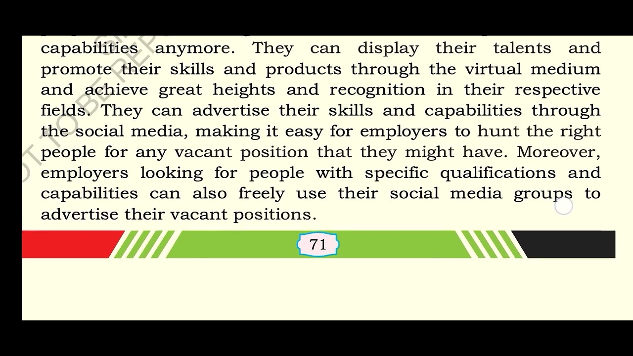 Social Media- Class Matric English- Sindh Textbook Board - YouTube