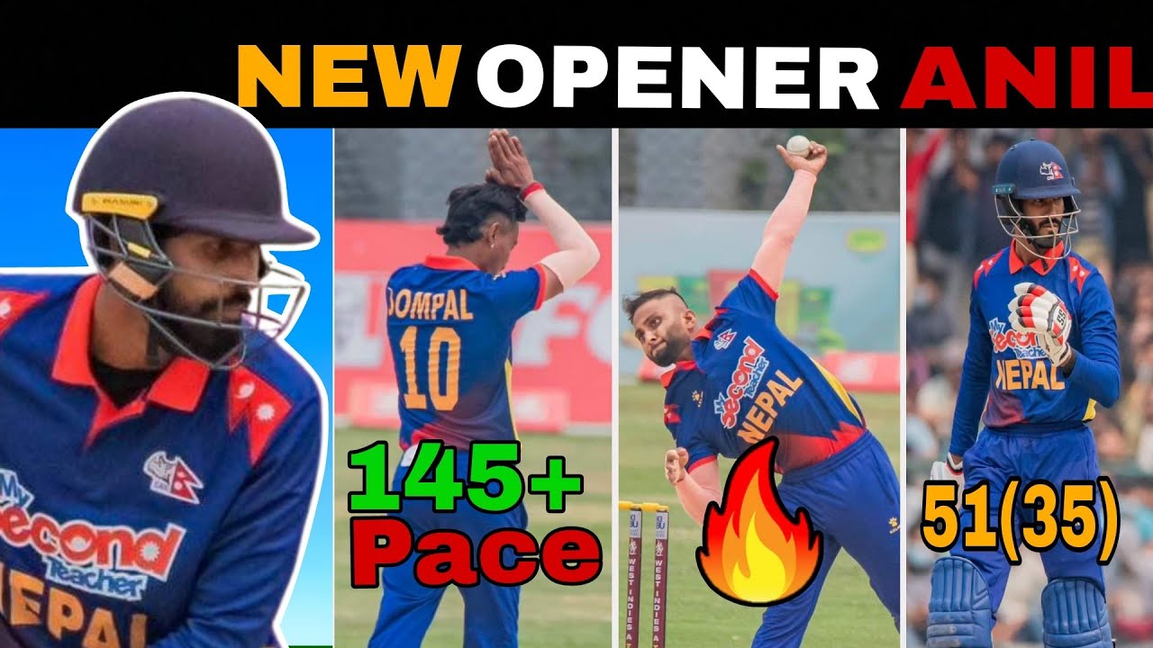 Anil Sah Brilliant Performance | Nepal Vs Westindies "A" 5th T20 Match ...