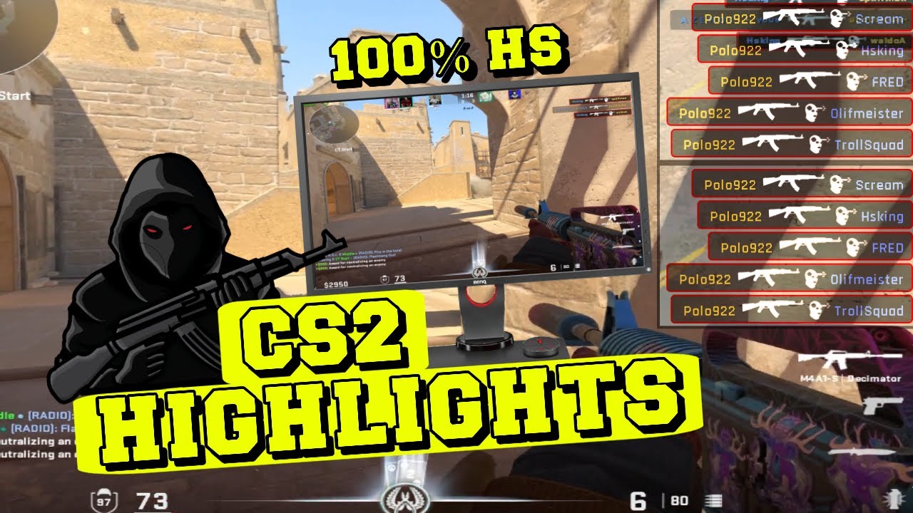 HEAD HUNTER CS2 HIGHLIGHTS | Polo922 - YouTube