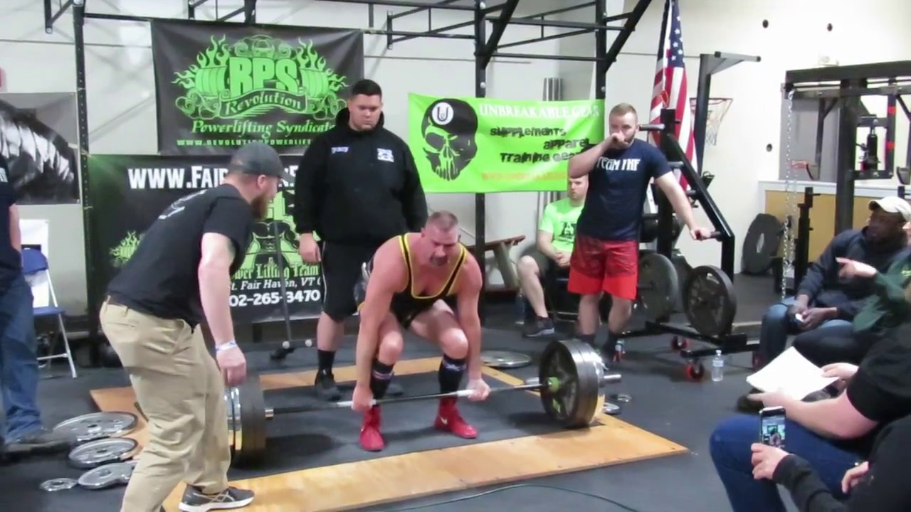 Jeremy Hiltz RPS Masters World Record Deadlift - YouTube