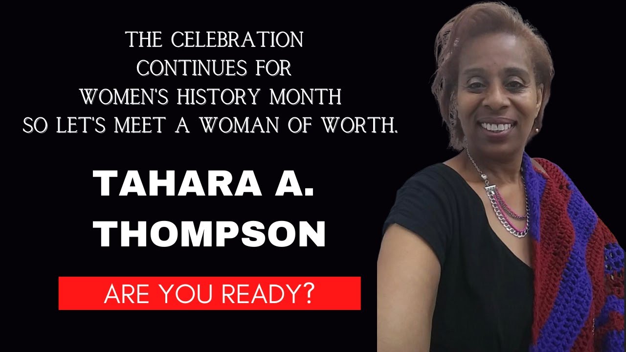 Celebration of Women's History Month Continues With Tahara A. Thompson ...